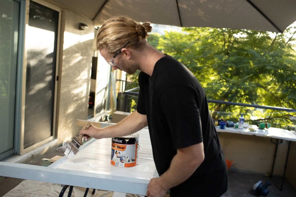 How to Make a DIY Timber Bedhead - Sunshine Mitre 10