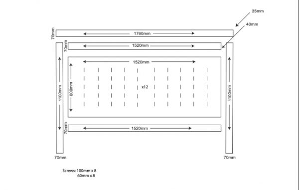 How to Make a DIY Timber Bedhead - Sunshine Mitre 10